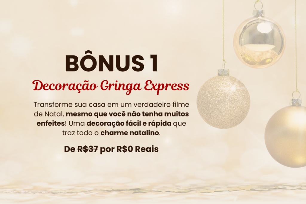 Receitas Natalinas Internacionais – Mari Almeida